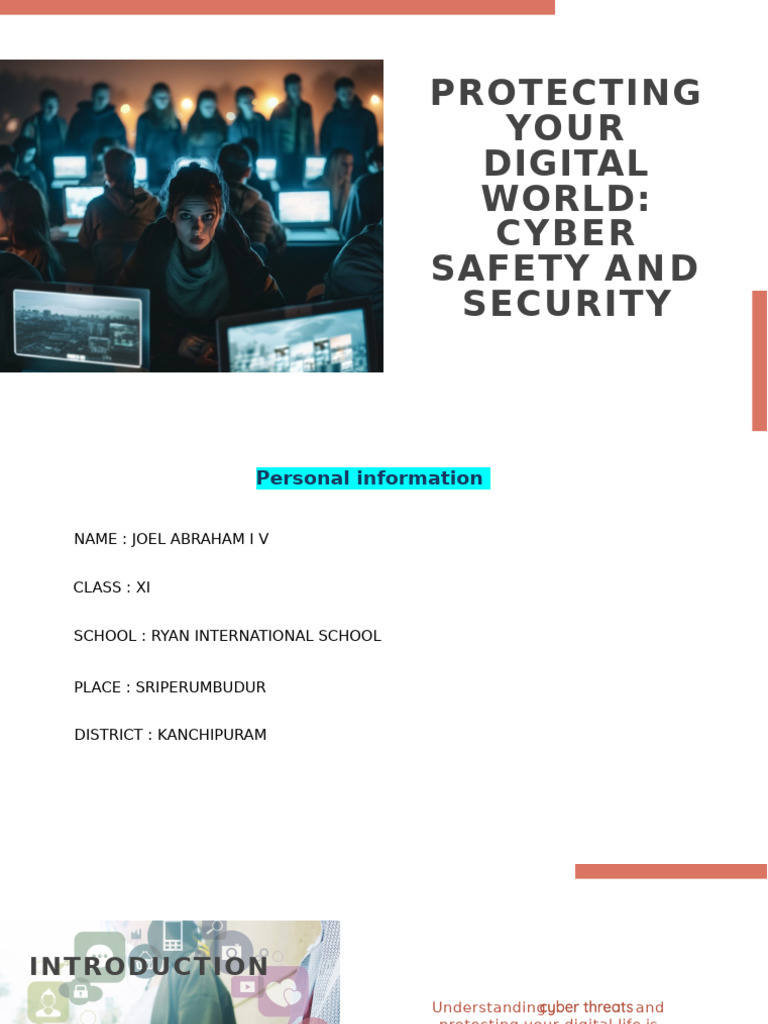 Cyber Safety Tips for a Secure Digital Life | PDF | Computer Security ...