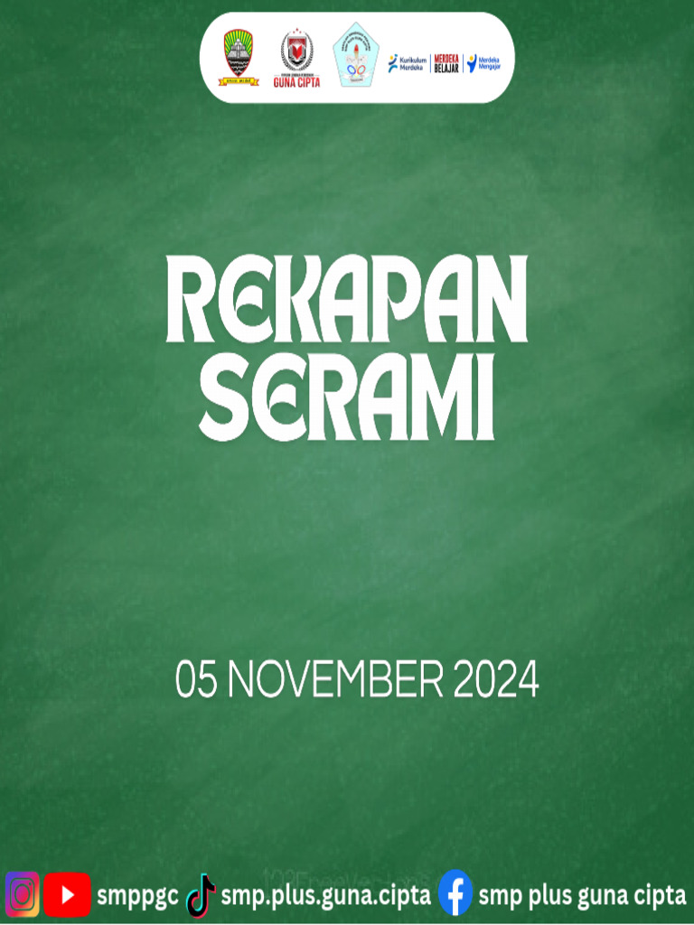 SERAMI 05 November 2024 SMP Plus Guna Cipta | PDF