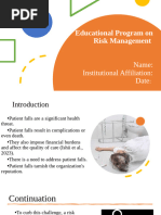 Fall Risk Assessment Form | PDF | Dementia | Medical Specialties