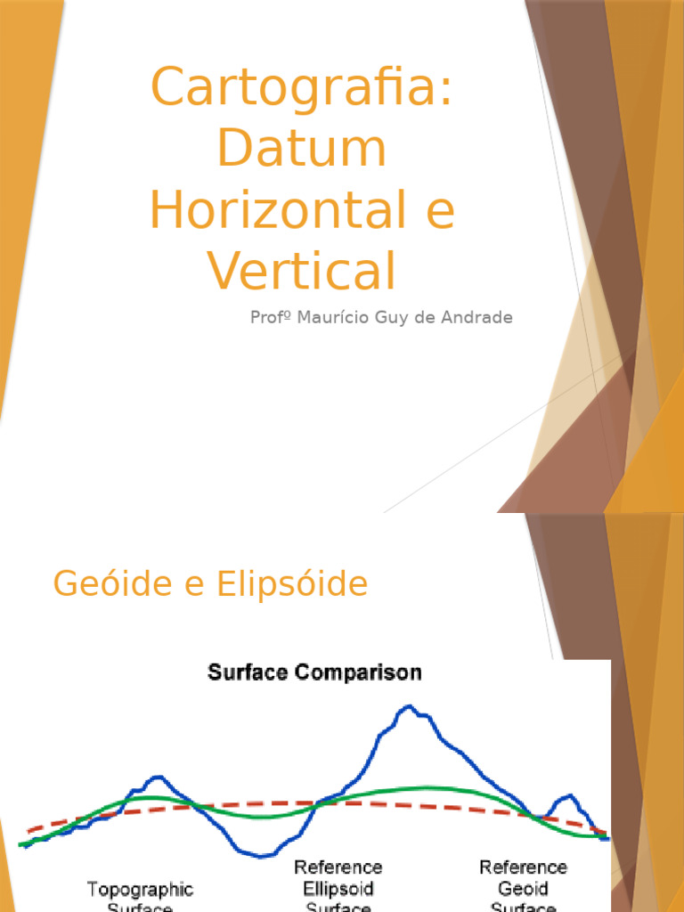 Entendendo Datum Horizontal e Vertical | PDF | Tecnologia geográfica ...