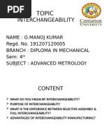 Interchangeability and Selective Assembly | PDF | Engineering Tolerance ...