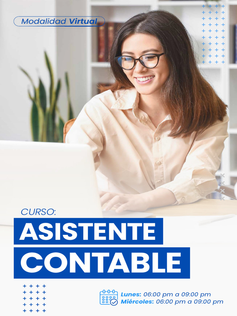 BROCHURE ASISTENTE CONTABLE. | PDF | Contabilidad | Contador