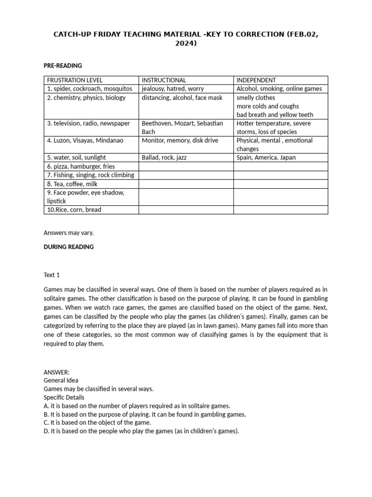 Cuf-Reading Material (Feb.02, 2024) | PDF | Coffee | Tea