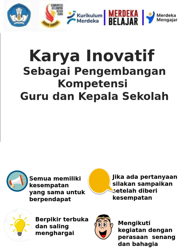 Karya Inovatif untuk Guru dan Kepala Sekolah | PDF | Seni