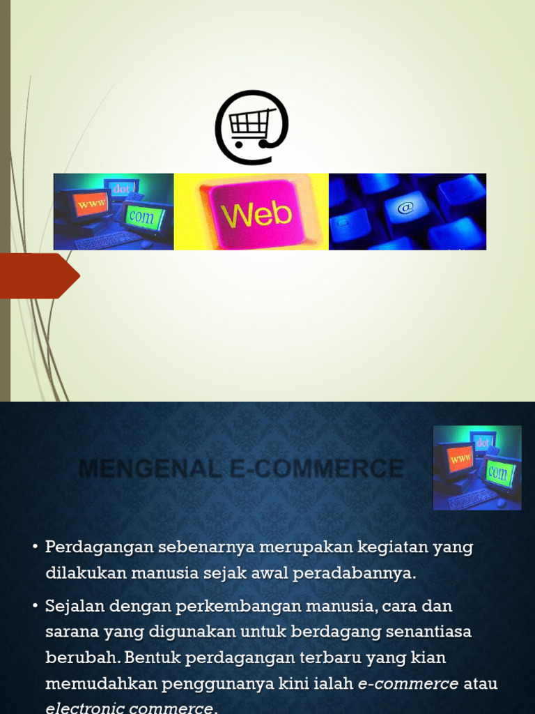 03-Pengertian Dan Sejarah E-Commerce | PDF