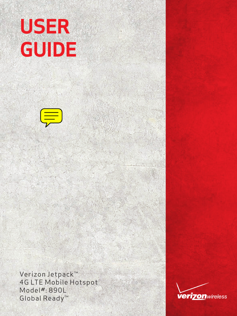 Verizon Jet Pack Eufi - 890 - User Manual | PDF | Computer Network | Wi Fi