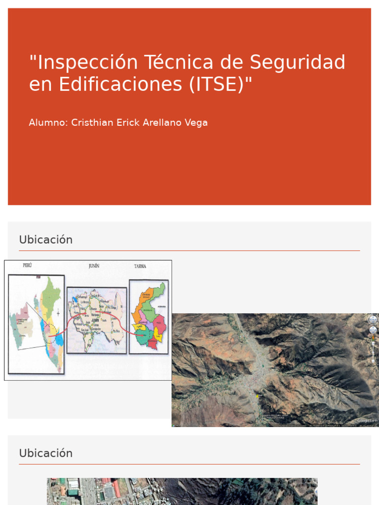 ARELLANO VEGA - Inspección Técnica de Seguridad en Edificaciones | PDF