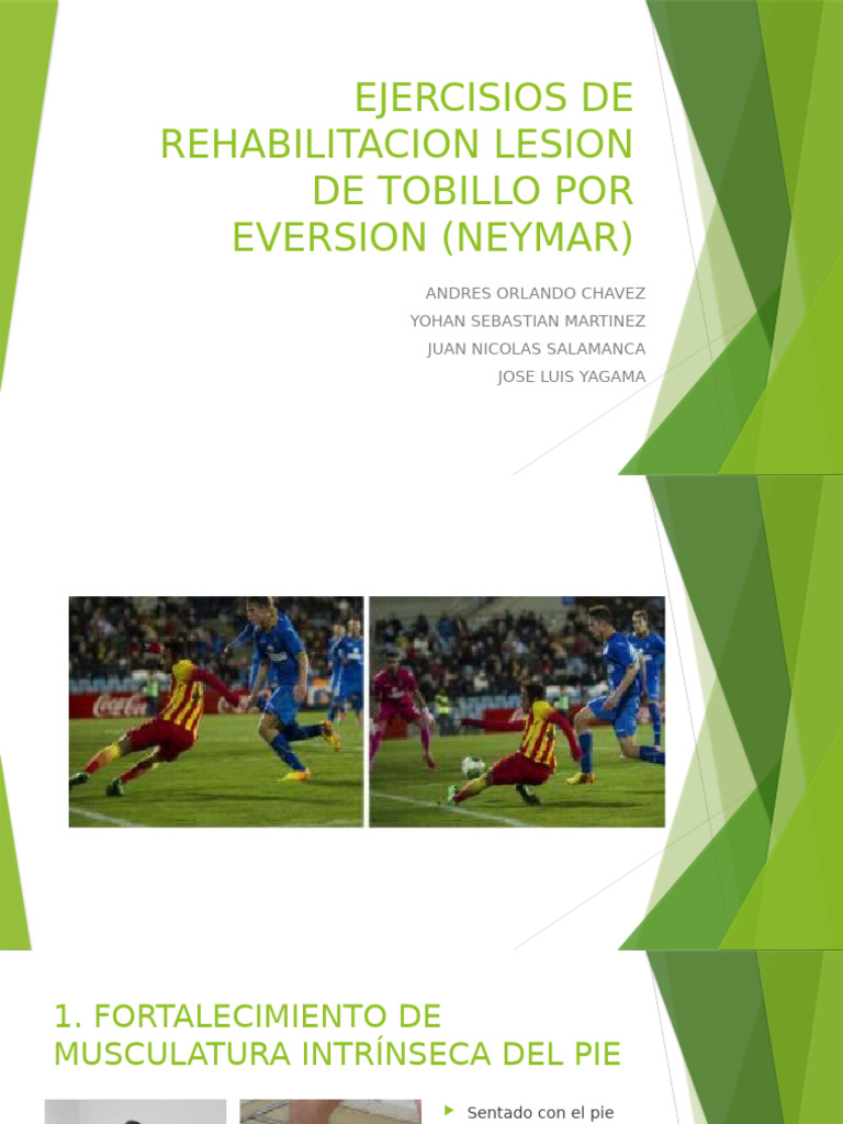Ejercicios para Rehabilitación de Eversión de Tobillo | PDF | Tobillo | Pie