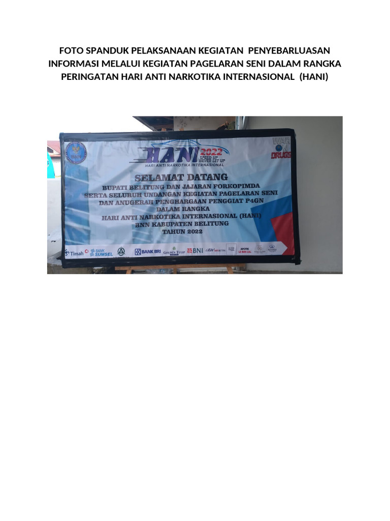 Pagelaran Seni HANI 2023 | PDF