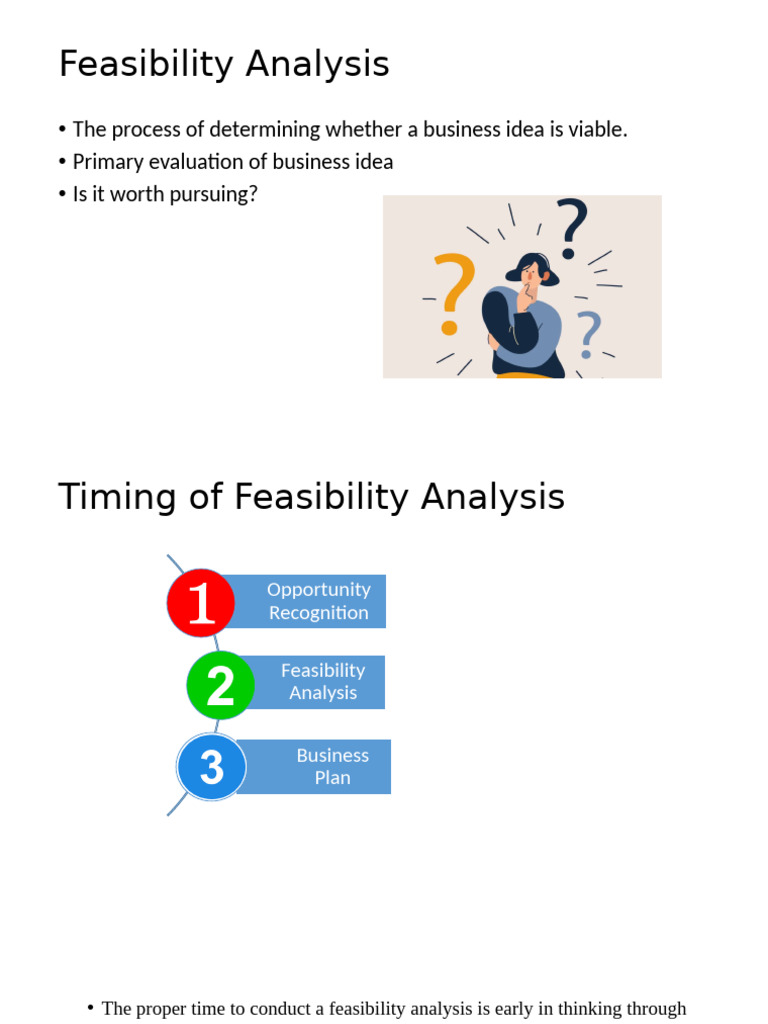 Feasibility Analysis | PDF | Entrepreneurship | Business Economics
