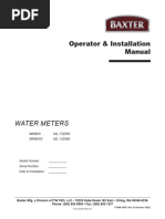 Water Meter Installation Guide | PDF | Easement | Tap (Valve)