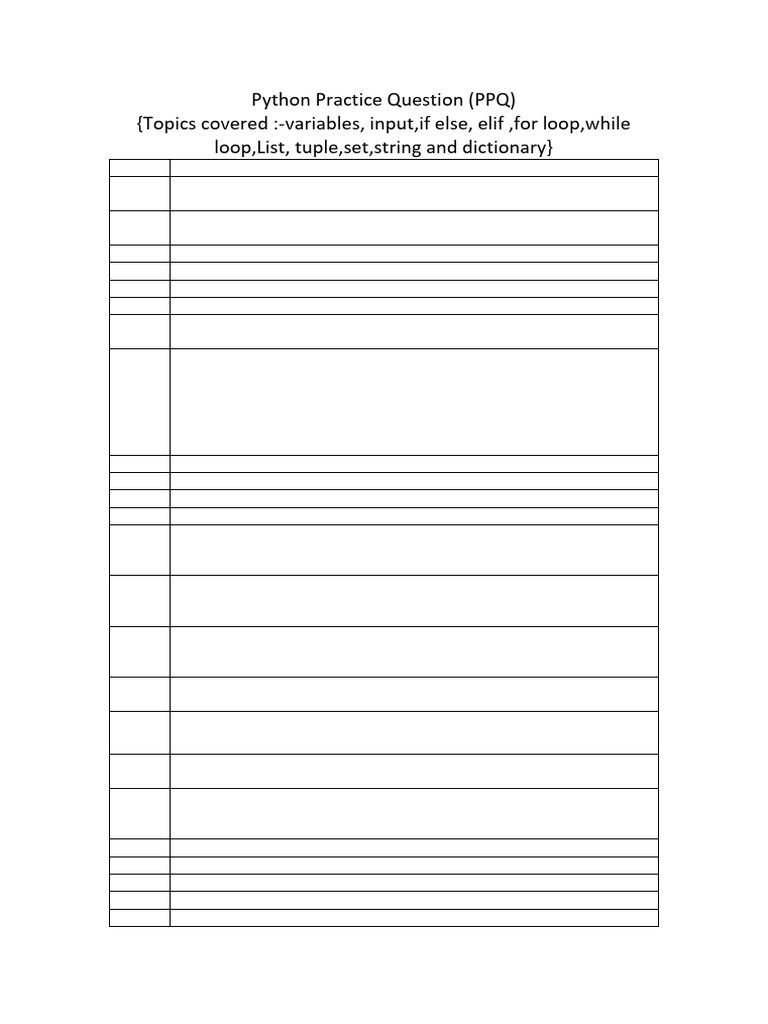 Python Practice Question For The M1 Pdf Numbers Python Programming Language