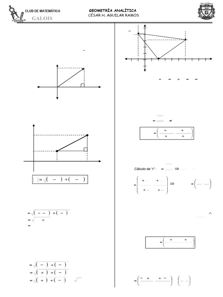 Sistema de Coordenadas Rectangulares 2024 | PDF | Pendiente | Sistema ... Sistema de Coordenadas Rectangulares 2024 | PDF | Pendiente | Sistema ...