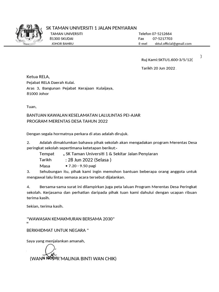 Surat RELA | PDF | Sains & Matematika | Komputer