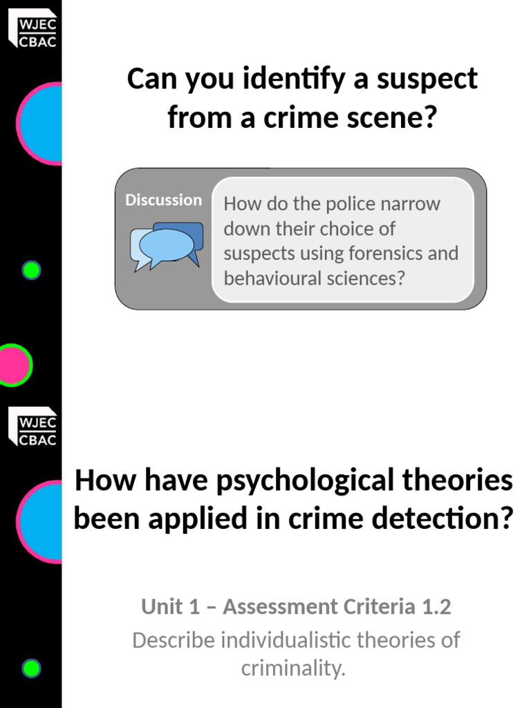 Forensic and Psychological Crime Profiling | PDF | Offender Profiling | Crimes