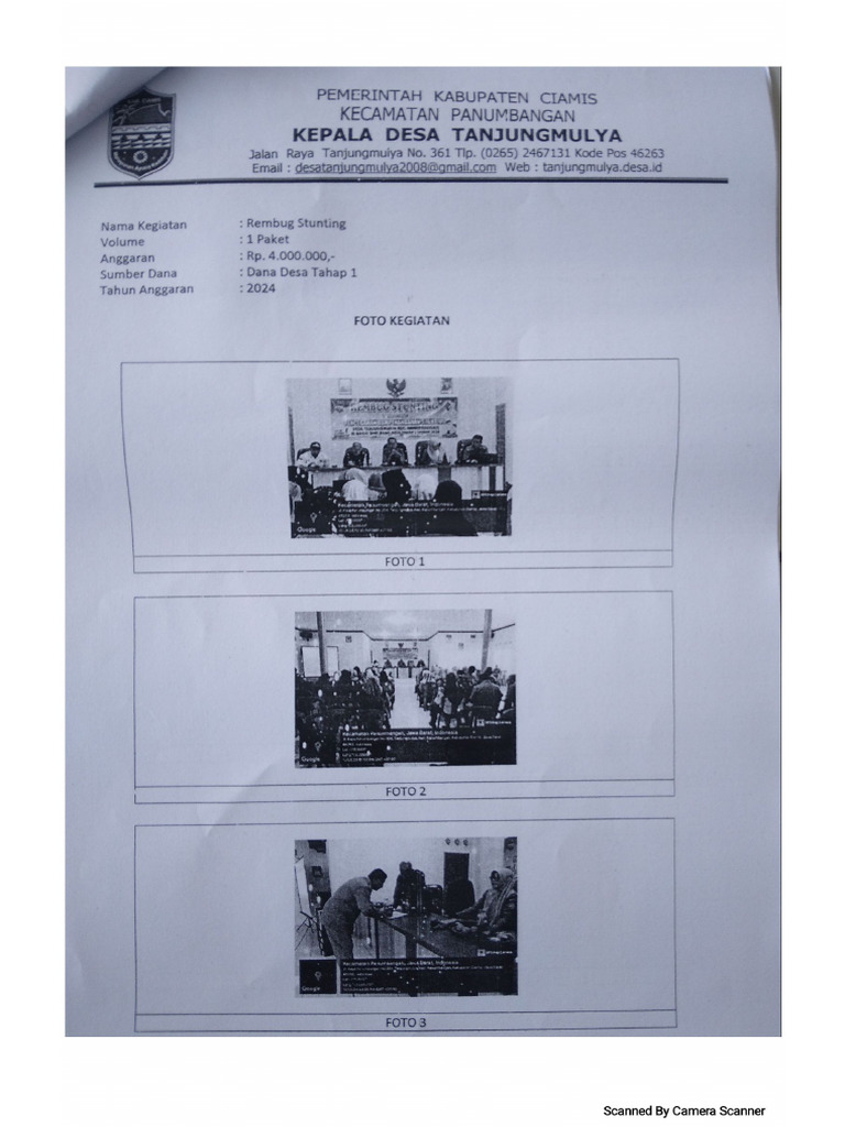 Kegiatan Rempug Stunting | PDF