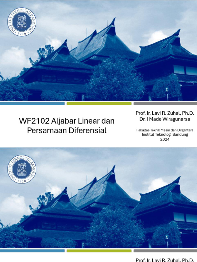 ALPD Week6 | PDF | Eigenvalues And Eigenvectors | Mathematical Analysis