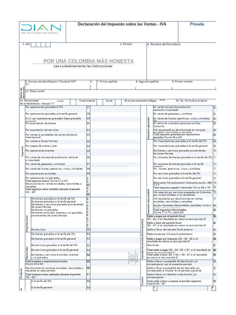 Formulario 300 Iva | PDF | Impuestos | Economias
