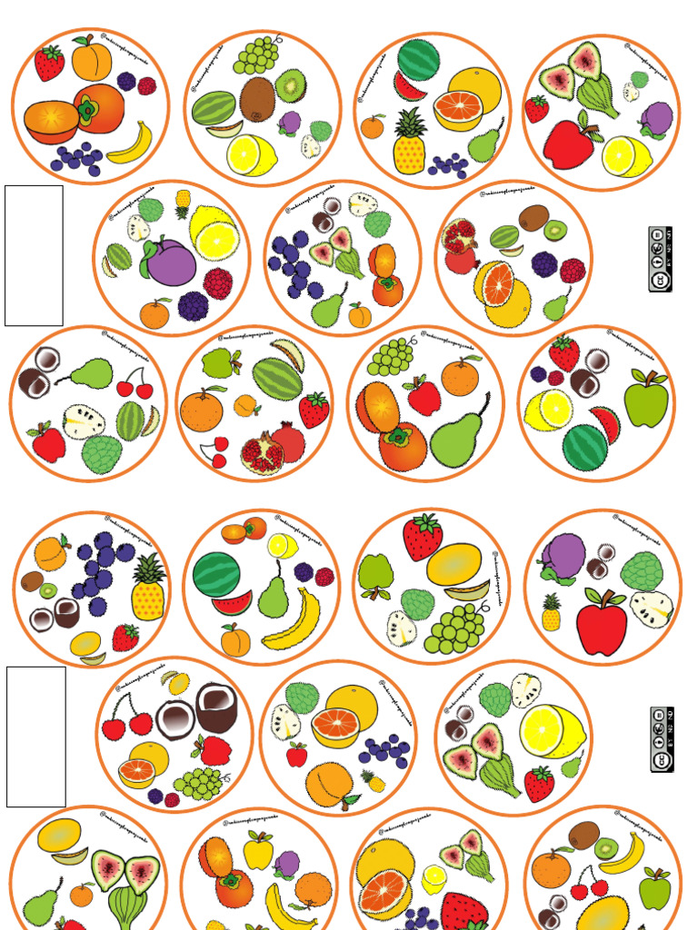 Encuentra El Elemento Comun Frutas | PDF