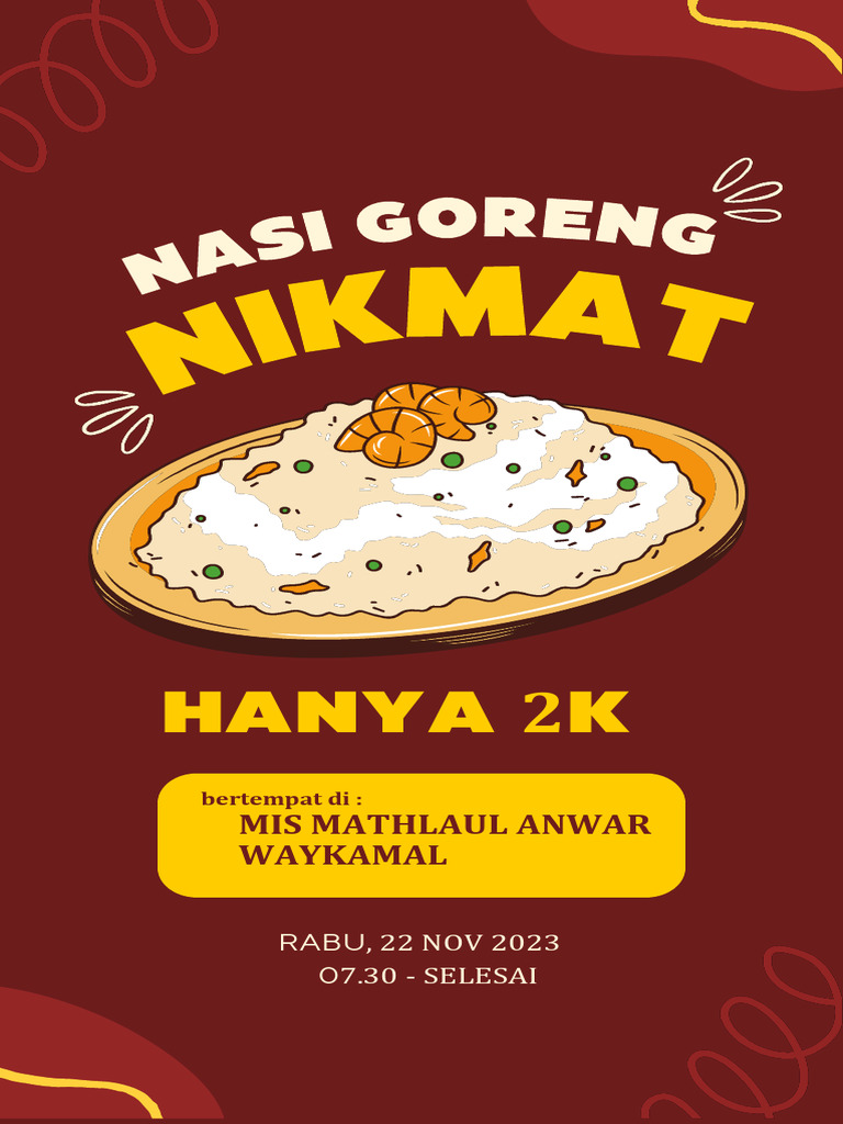 Brosur Nasi Goreng | PDF