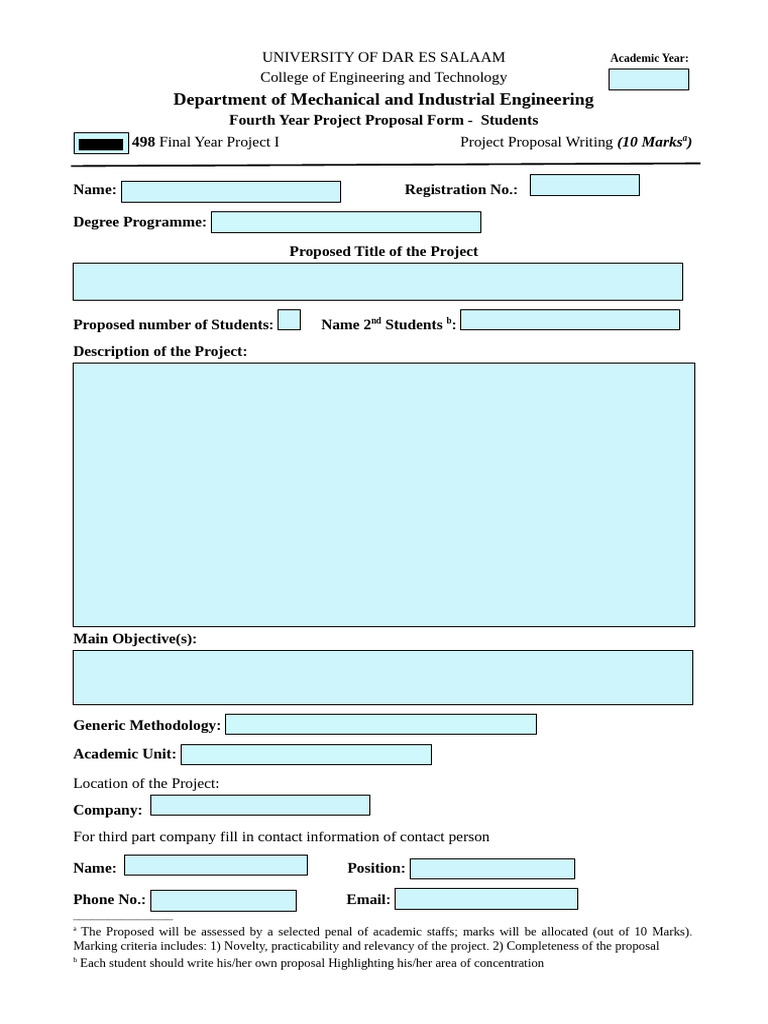 Project Proposal Form - Students | PDF | Carbon Sequestration | Climate ...