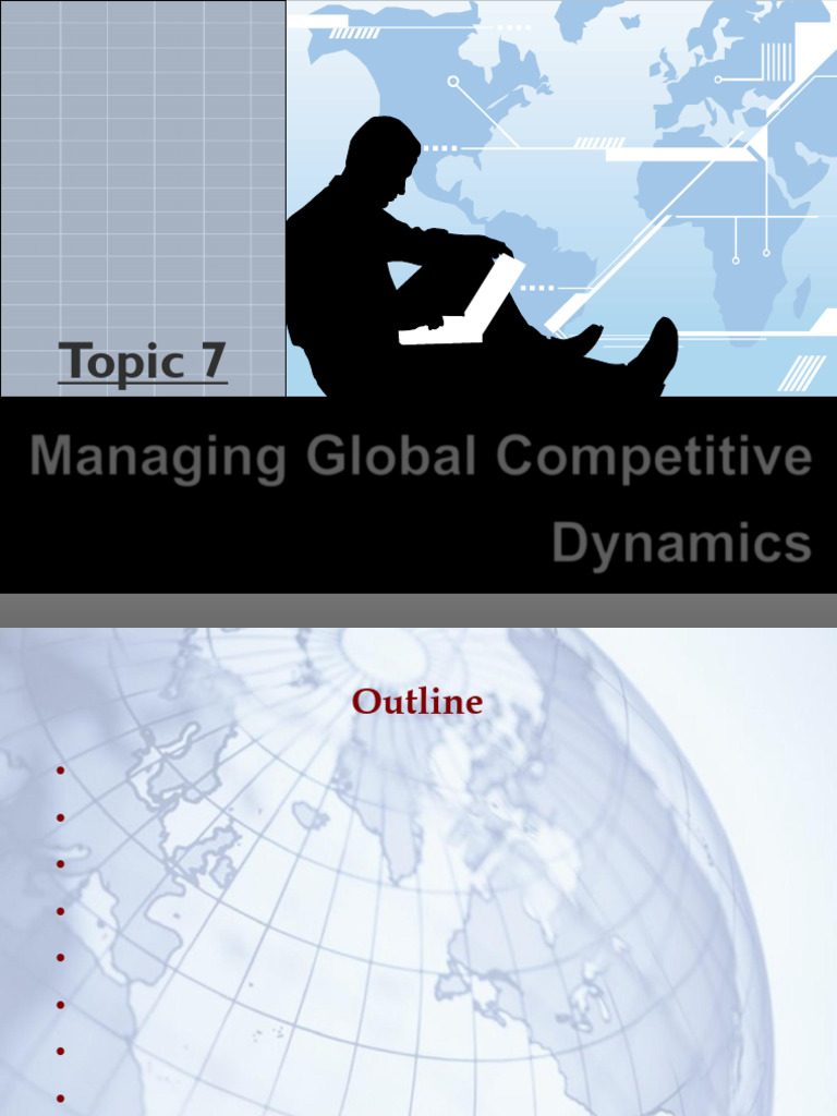 Managing Global Competitive Dynamics | PDF | Competition Law | Competition