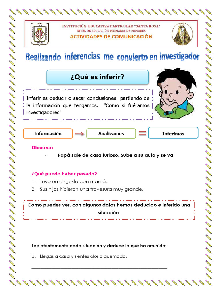 Realizando Inferencias | PDF | Crecimiento personal y profesional ...