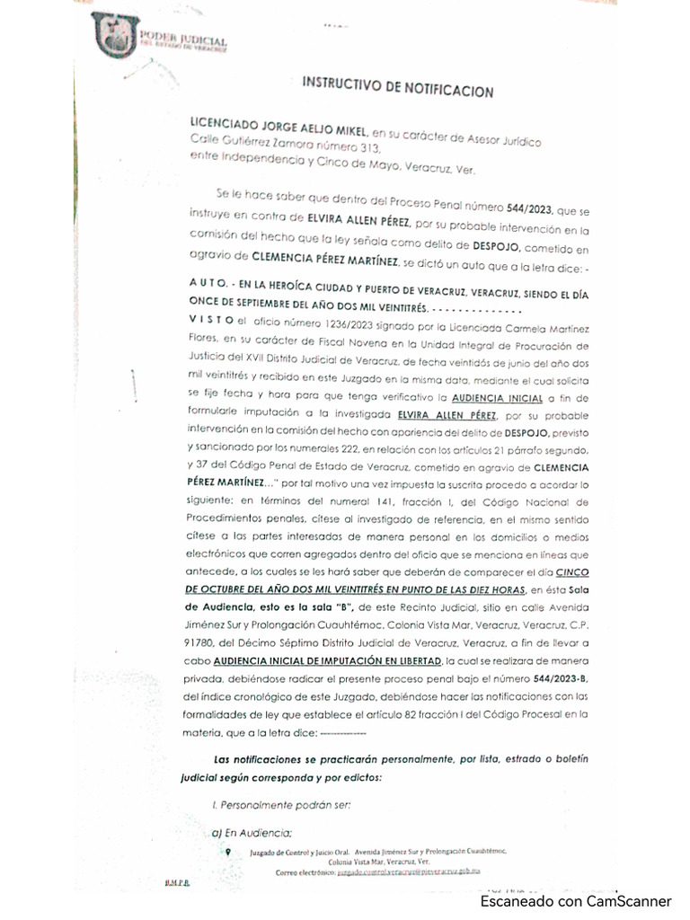 Pp. 544-2023 Lic. Jorge Alejo Mikel | PDF