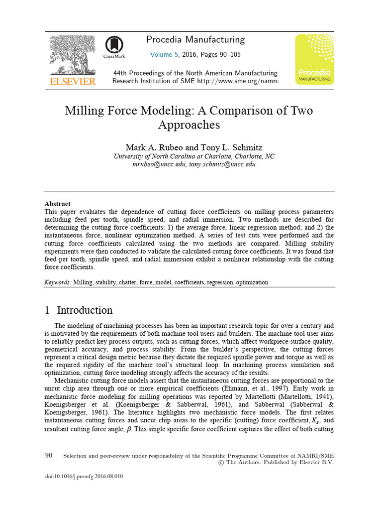 Force Model | PDF | Least Squares | Force