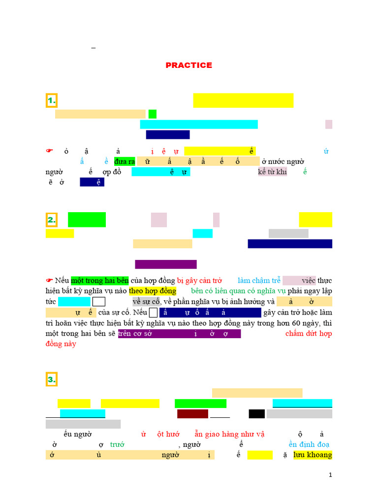 Chap 1. DELIVERY - PRACTICE - Giải của cô Tuyền | PDF