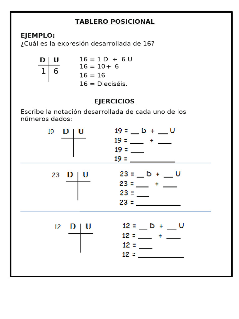 Notacion Desarrollada | PDF