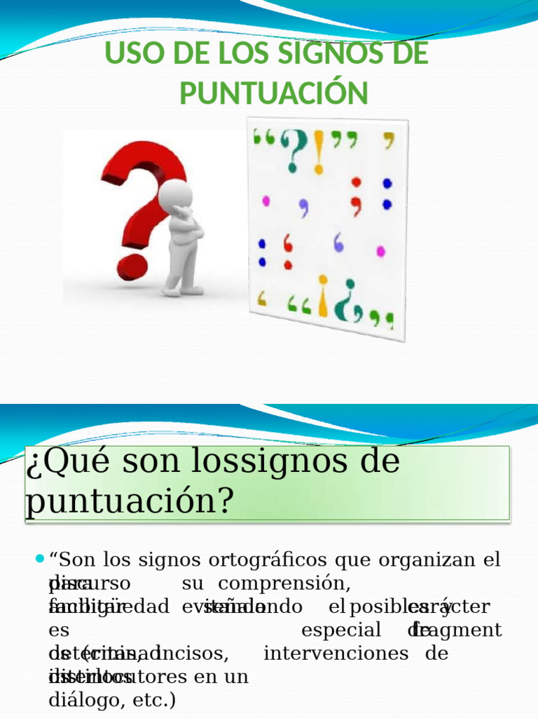 Signos de Puntuación | PDF | Puntuación | Coma