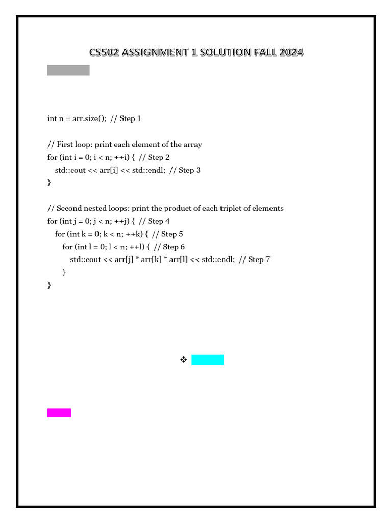 C++ Code Time Complexity Analysis | PDF | Integer (Computer Science) | Computer Science