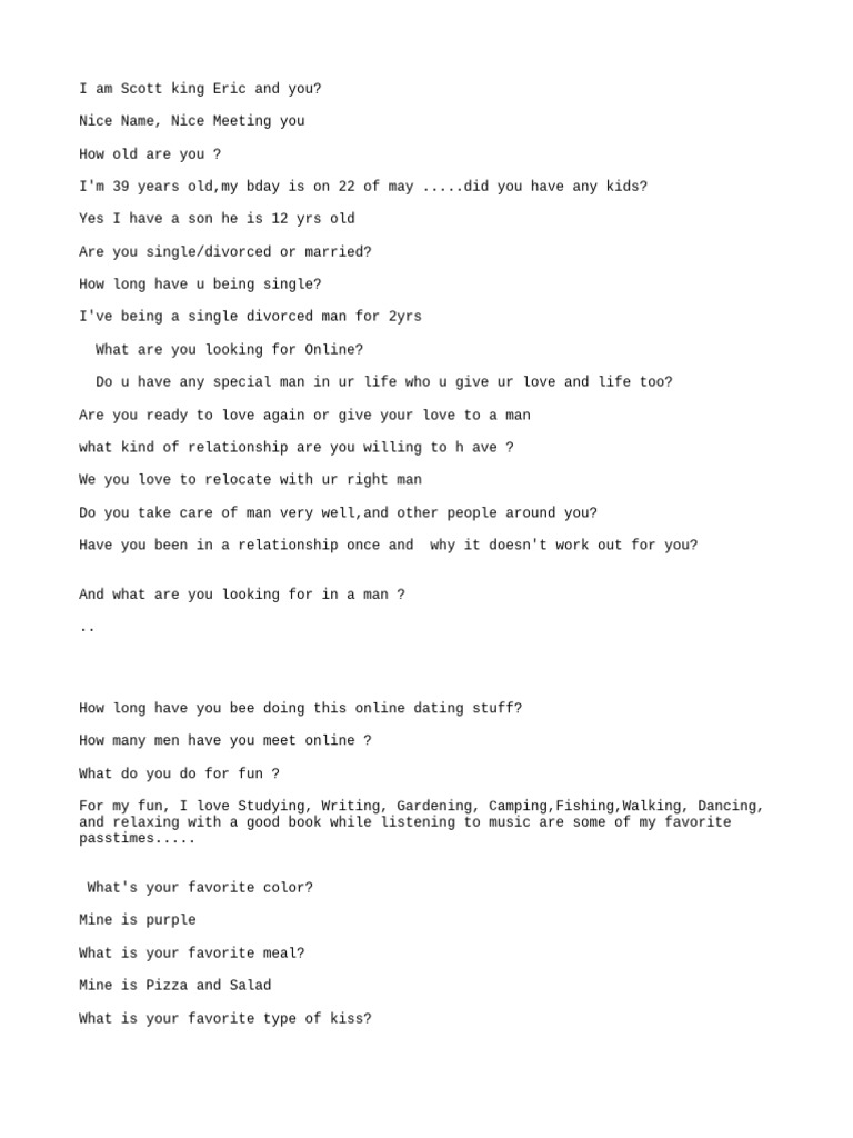 I am Scott | PDF | Love