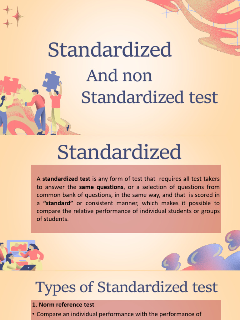 standardized-and-non | PDF | Standardized Tests | Educational Assessment