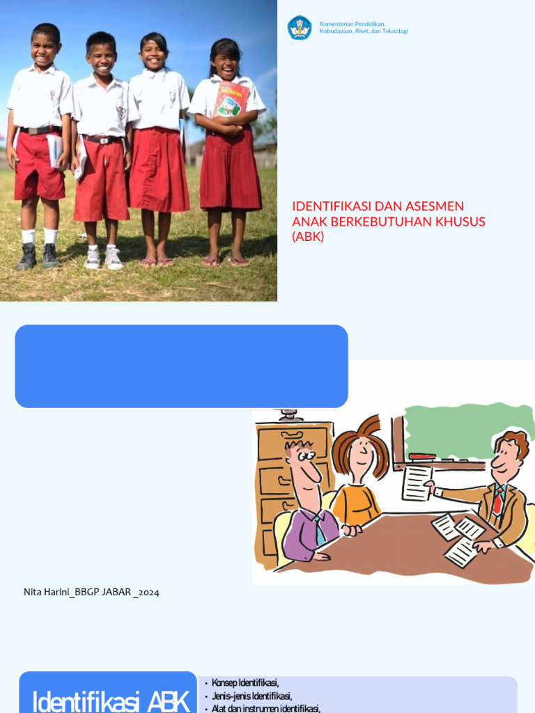 2.identifikasi Dan Asesmen ABK - Nita | PDF