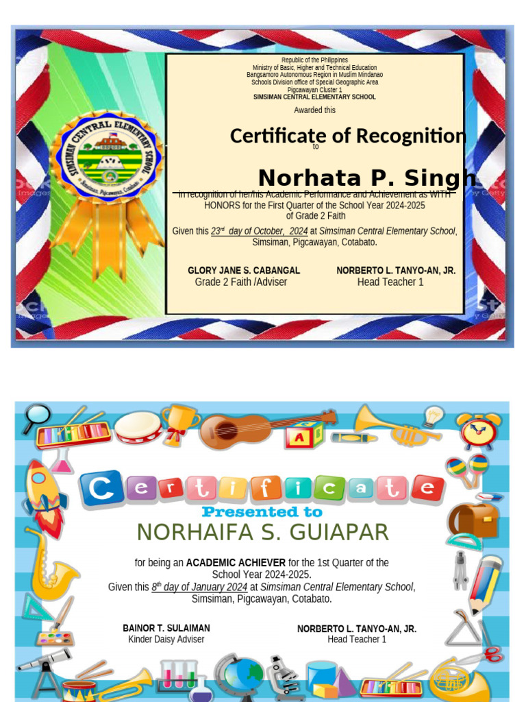 Certificate | PDF