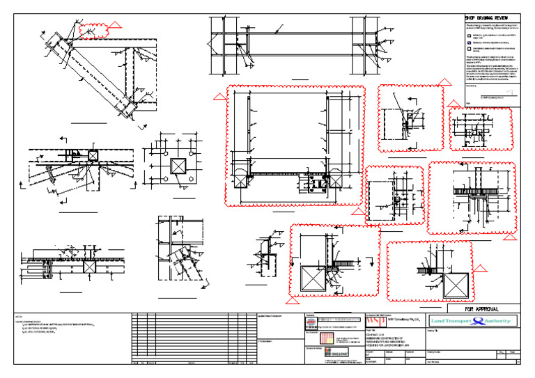 Latest Lighting Gantry Steel Structure Shopdrawing - 20231016-8 | PDF ...