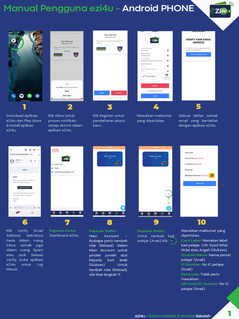 MANUAL eZI4U - ANDROID | PDF