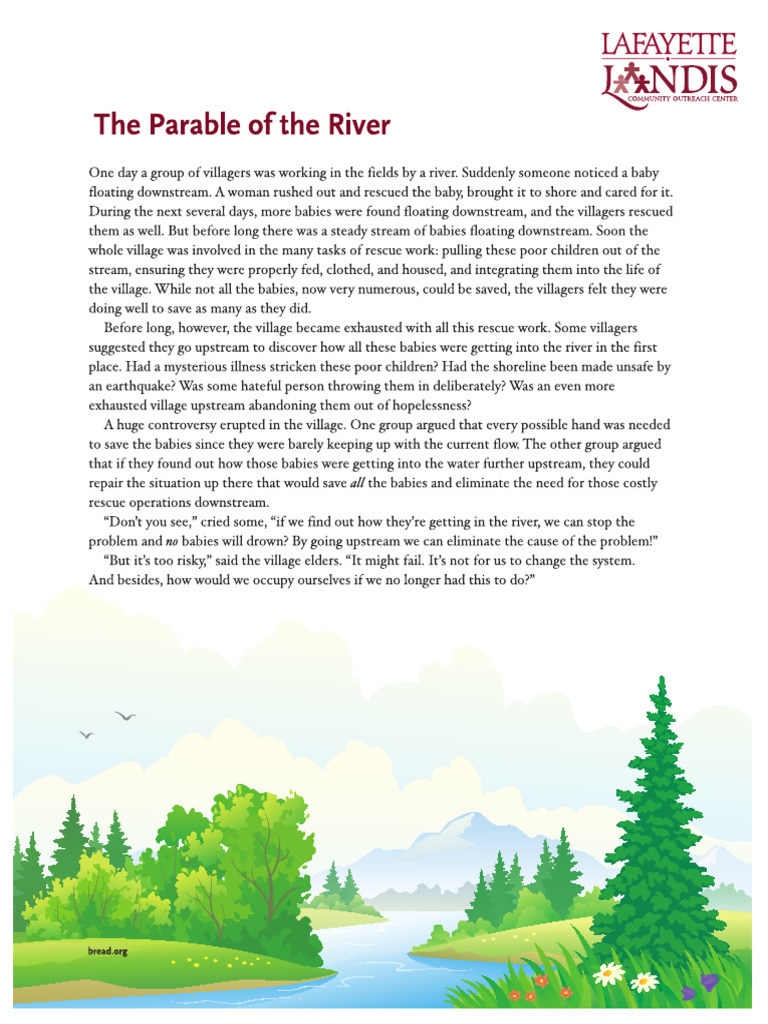 Babies in The River Parable | PDF