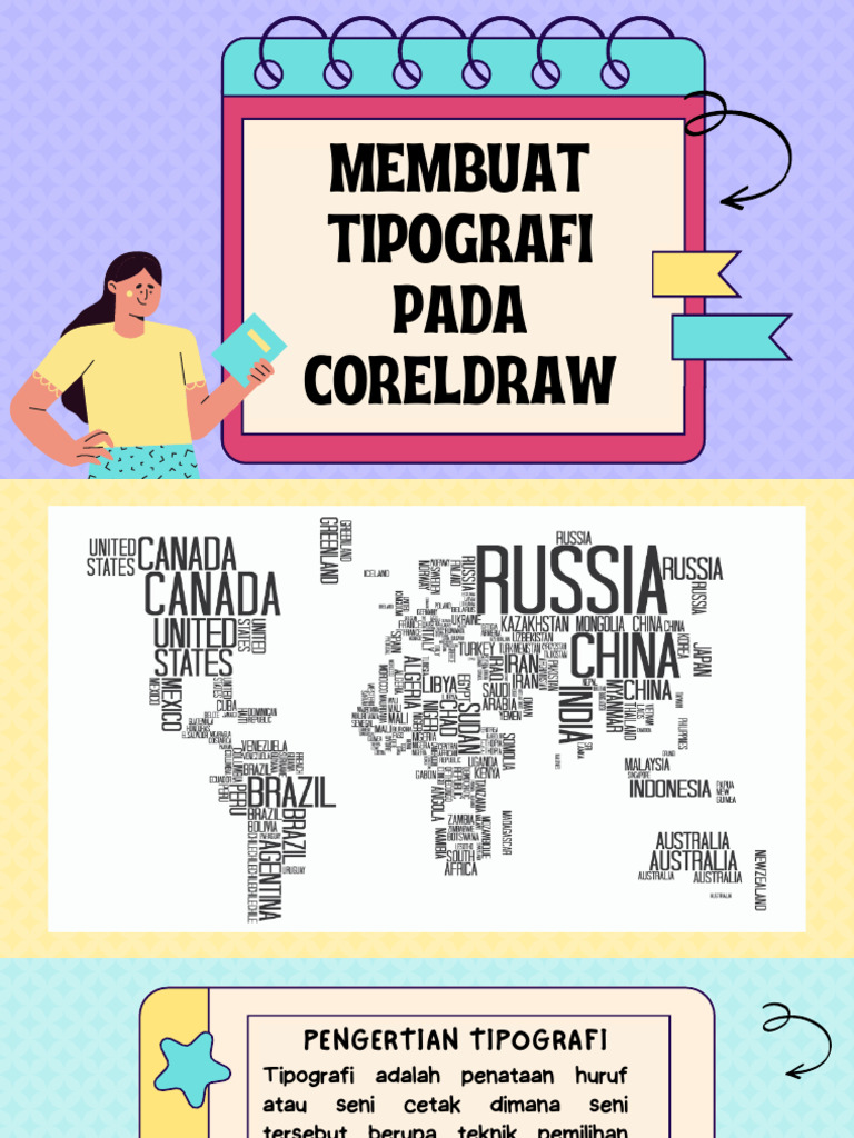 Tipografi dalam CorelDRAW | PDF