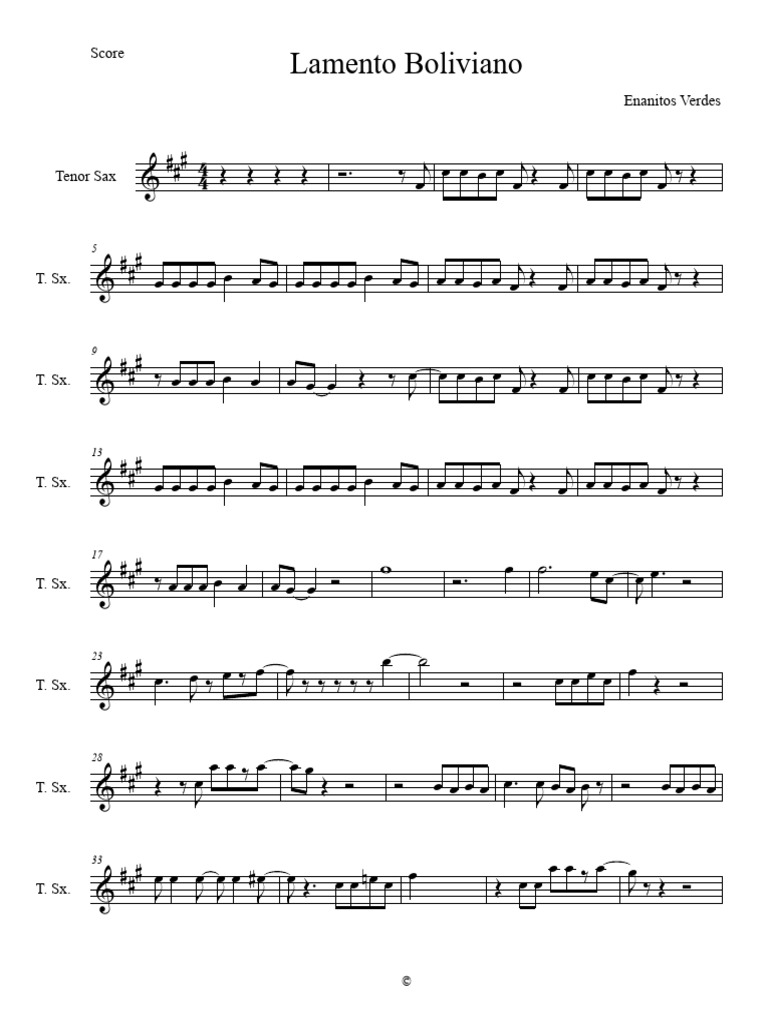 Lamento Boliviano | PDF