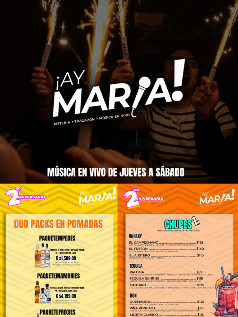 Menu Am Abr - Ene | PDF