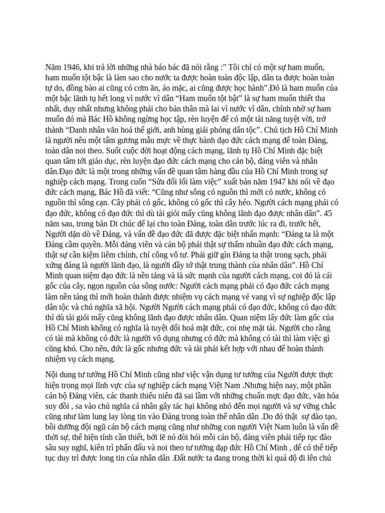 H Chính Minh Là M T Trong NH NG Nhà | PDF