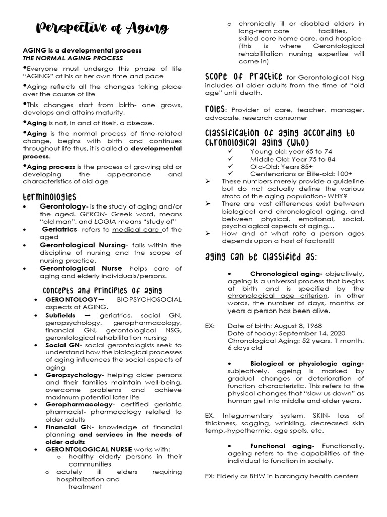 Lec-1 | PDF | Ageing | Gerontology