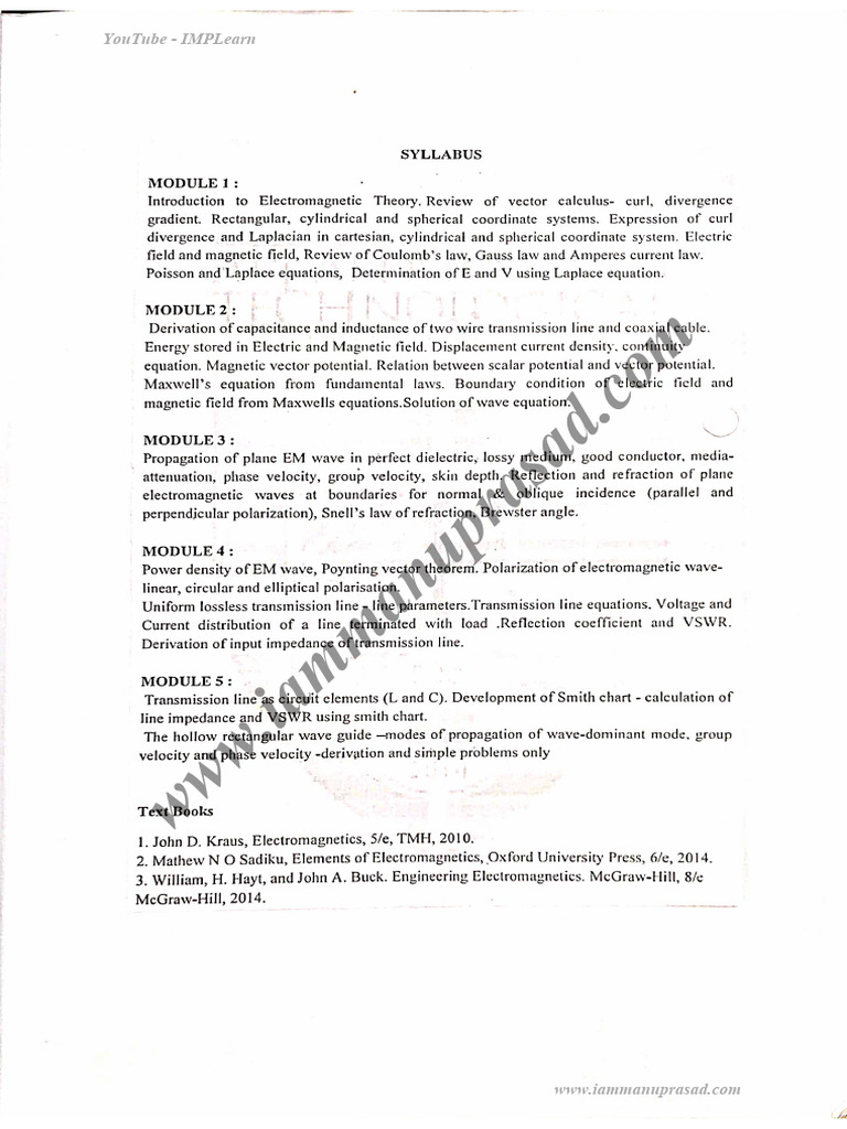 AET Notes - Module 1 | PDF