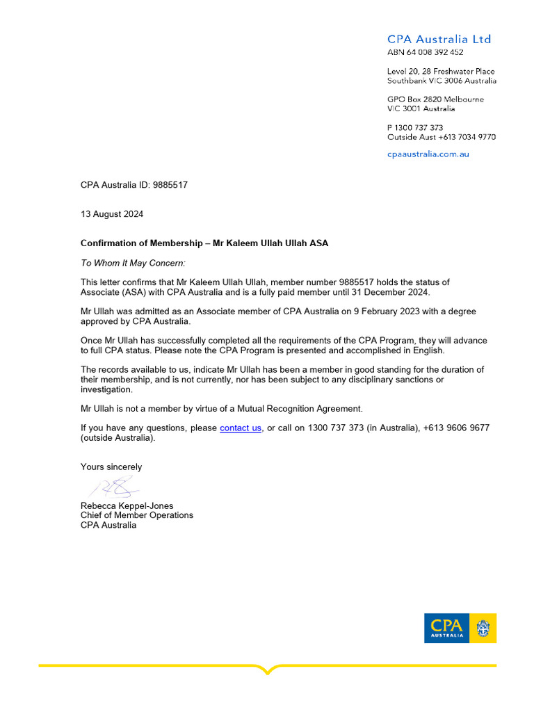 CPA - Australia | PDF