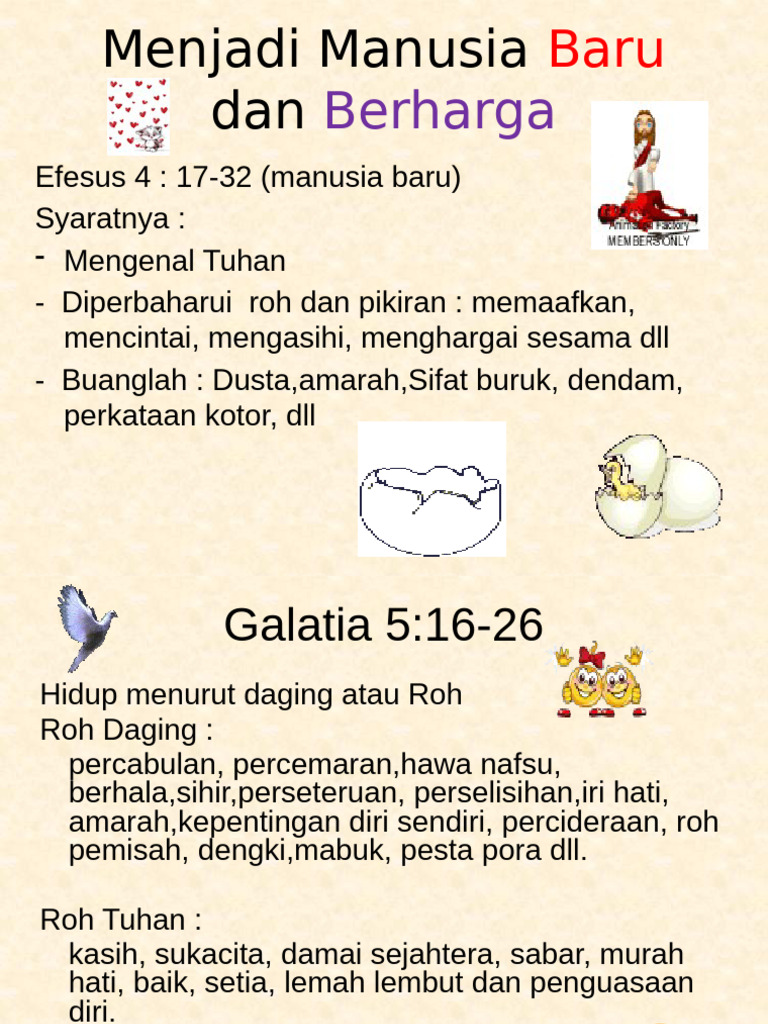 Pertemuan Ii Manusia Baru | PDF | Agama & Spiritualitas