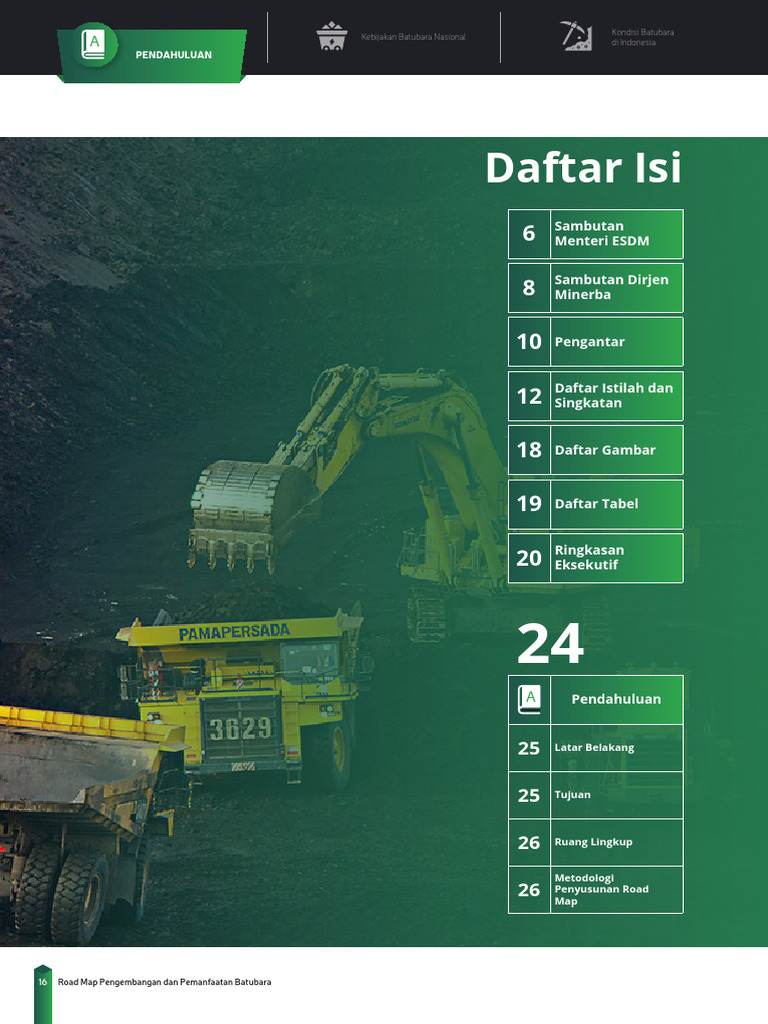 Peta Jalan Pengembangan-Dan-Pemanfaatan-Batubara #4 | PDF