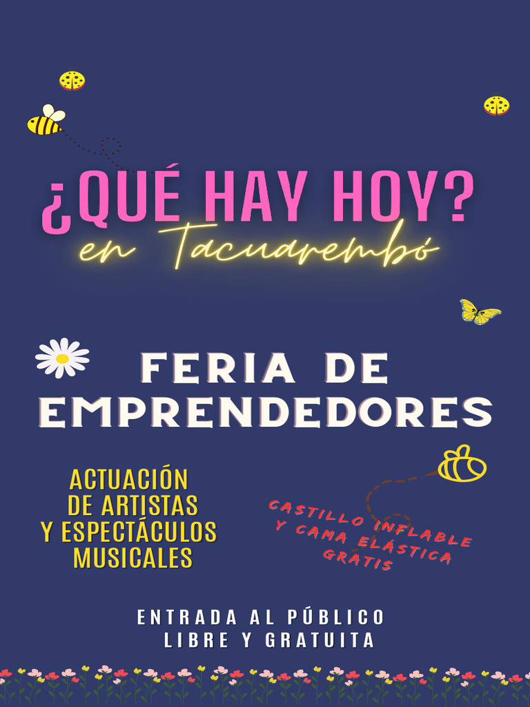 QHHT - Feria en Plaza de La Cruz | PDF
